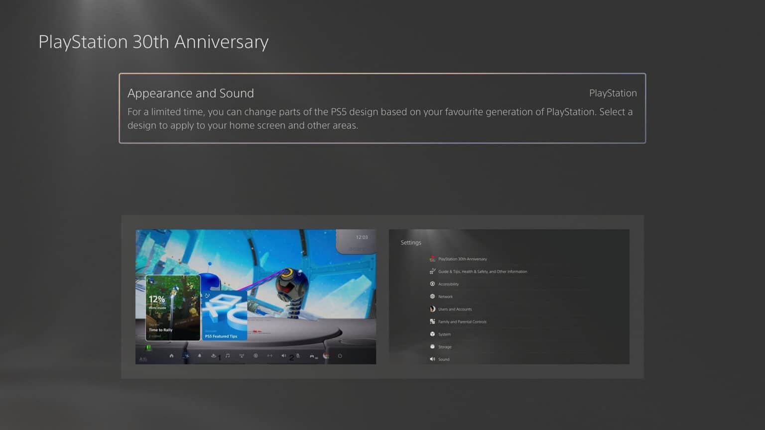 Comment installer l'animation PS1 sur votre PS5 pour les 30 ans de la ...