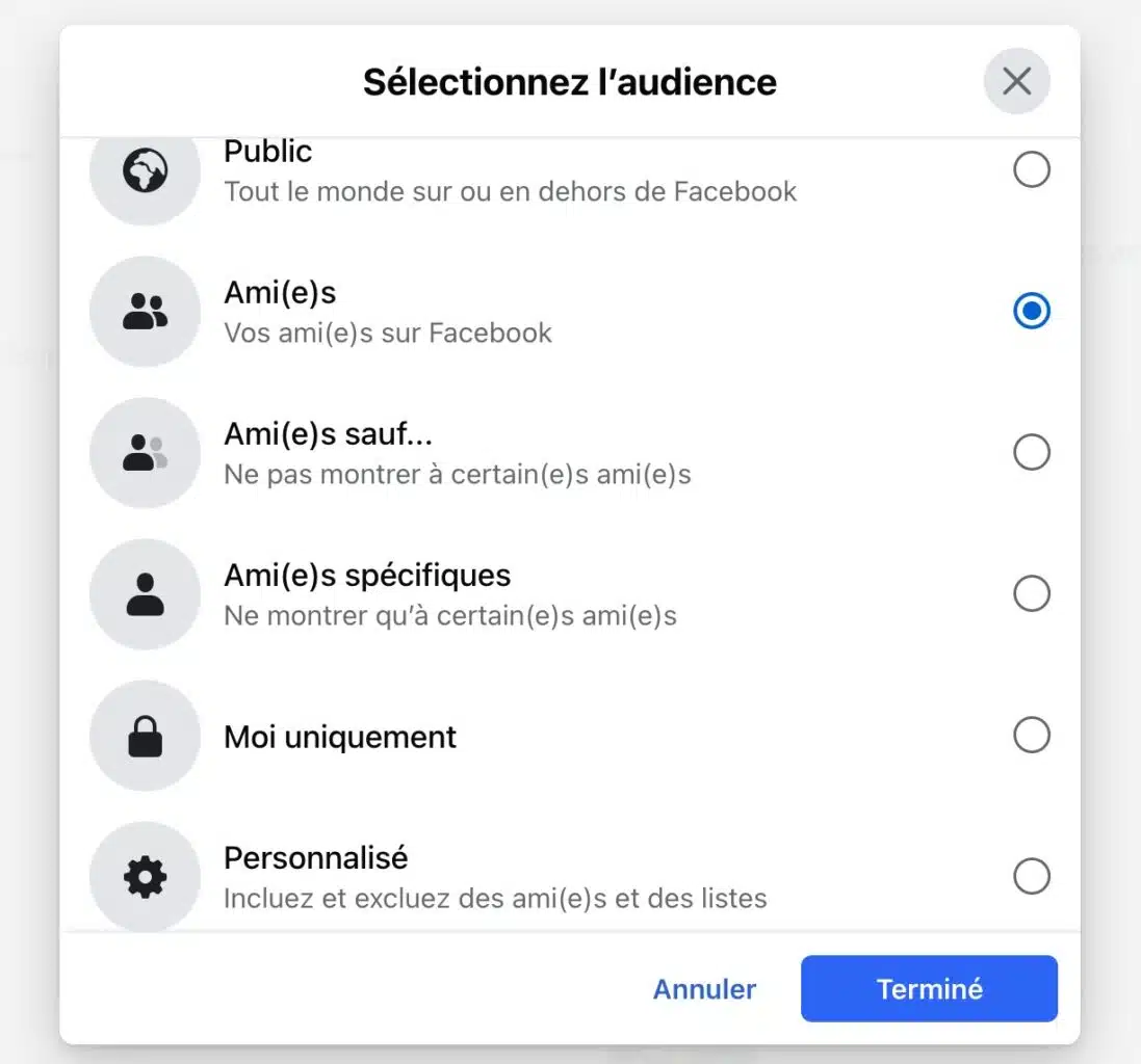 Facebook : voici comment cacher votre liste d’amis