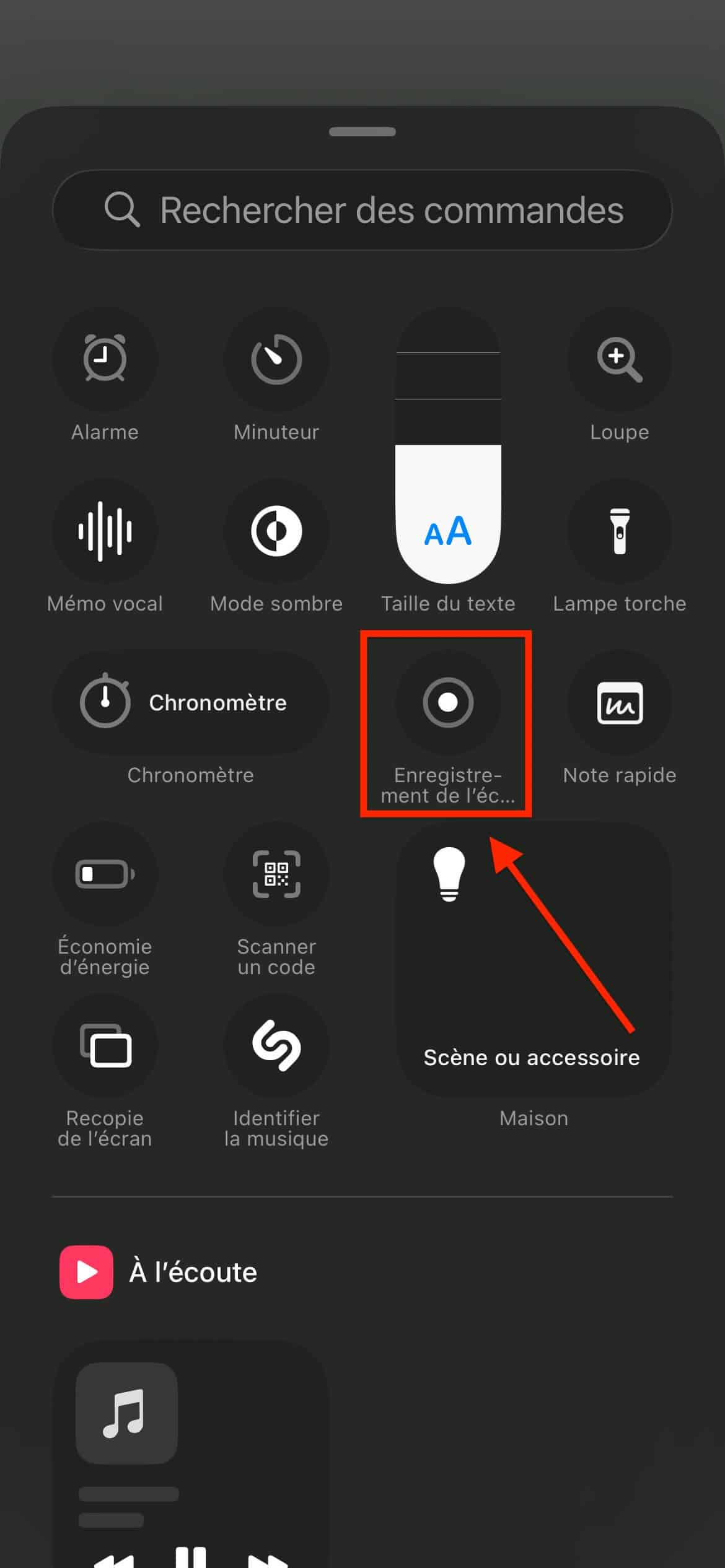 iPhone : comment faire une capture vidéo de mon écran (avec ou sans son)