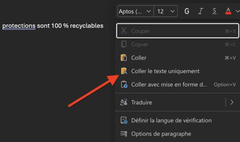 Comment copier-coller du texte sans mise en forme (Windows et Mac)