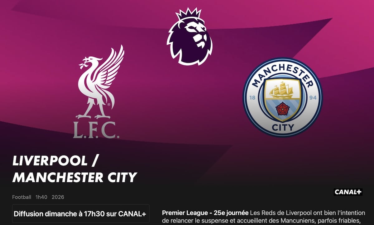 Liverpool – Manchester City streaming : sur quelle chaîne et à quelle ...